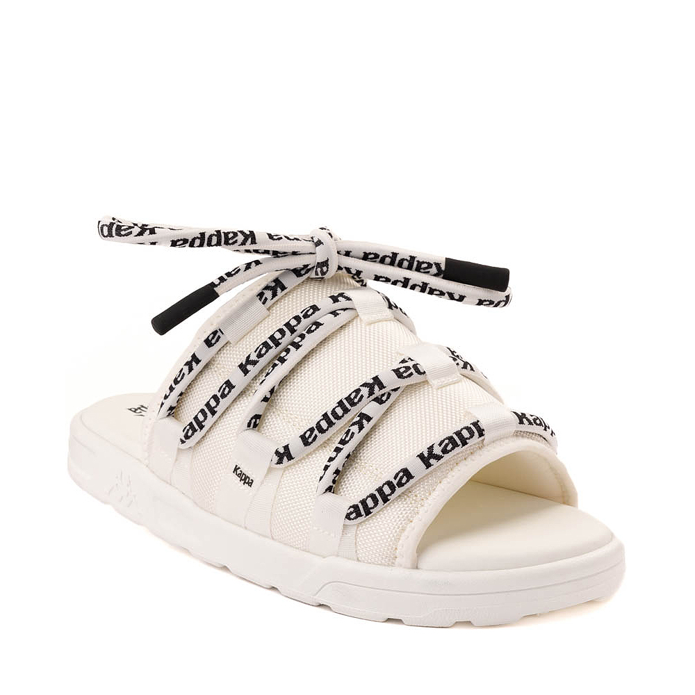 Kappa Authentic Rope Slide Sandal - White / Black | Journeys