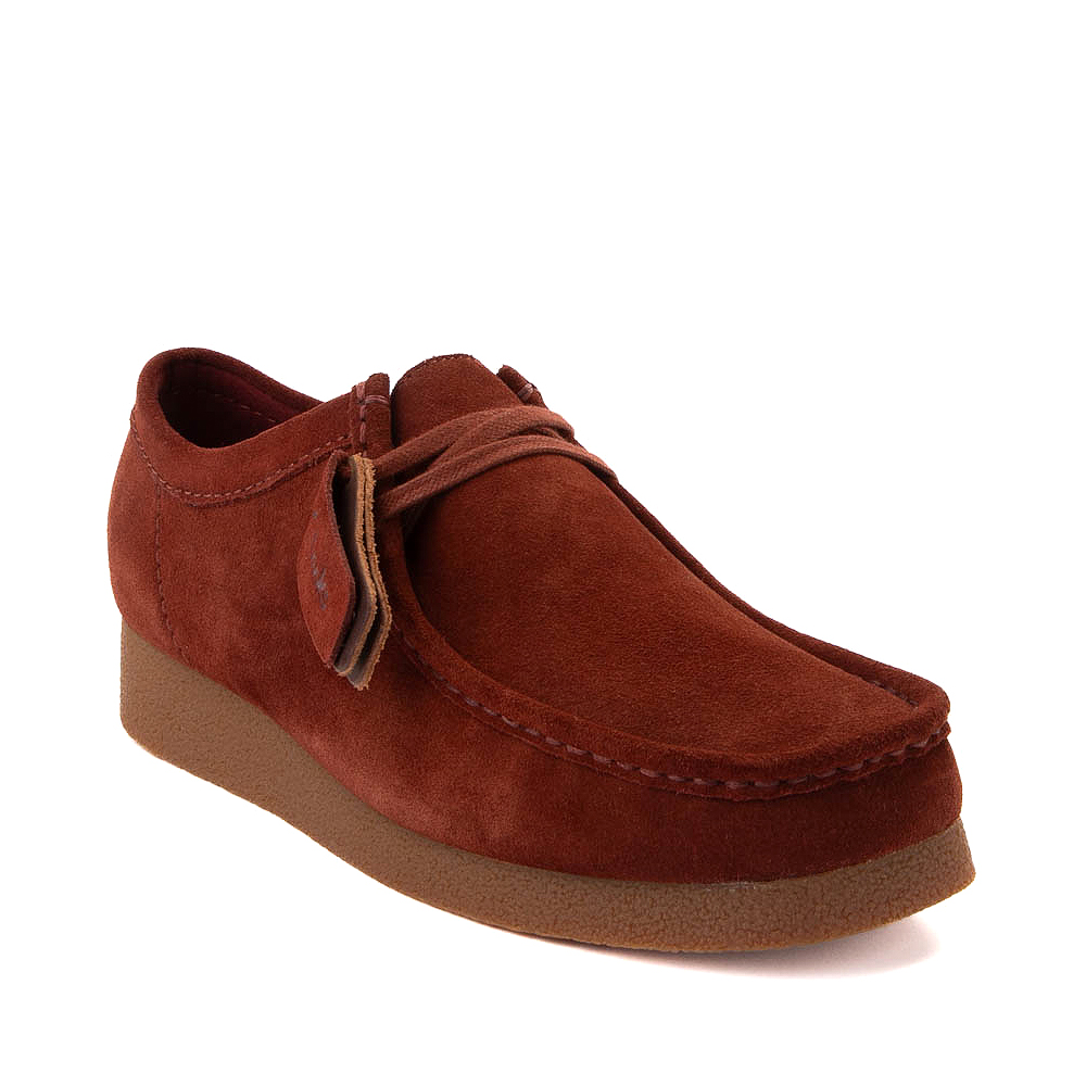 Mens Clarks Wallabee EVO Casual Shoe - Chestnut | Journeys