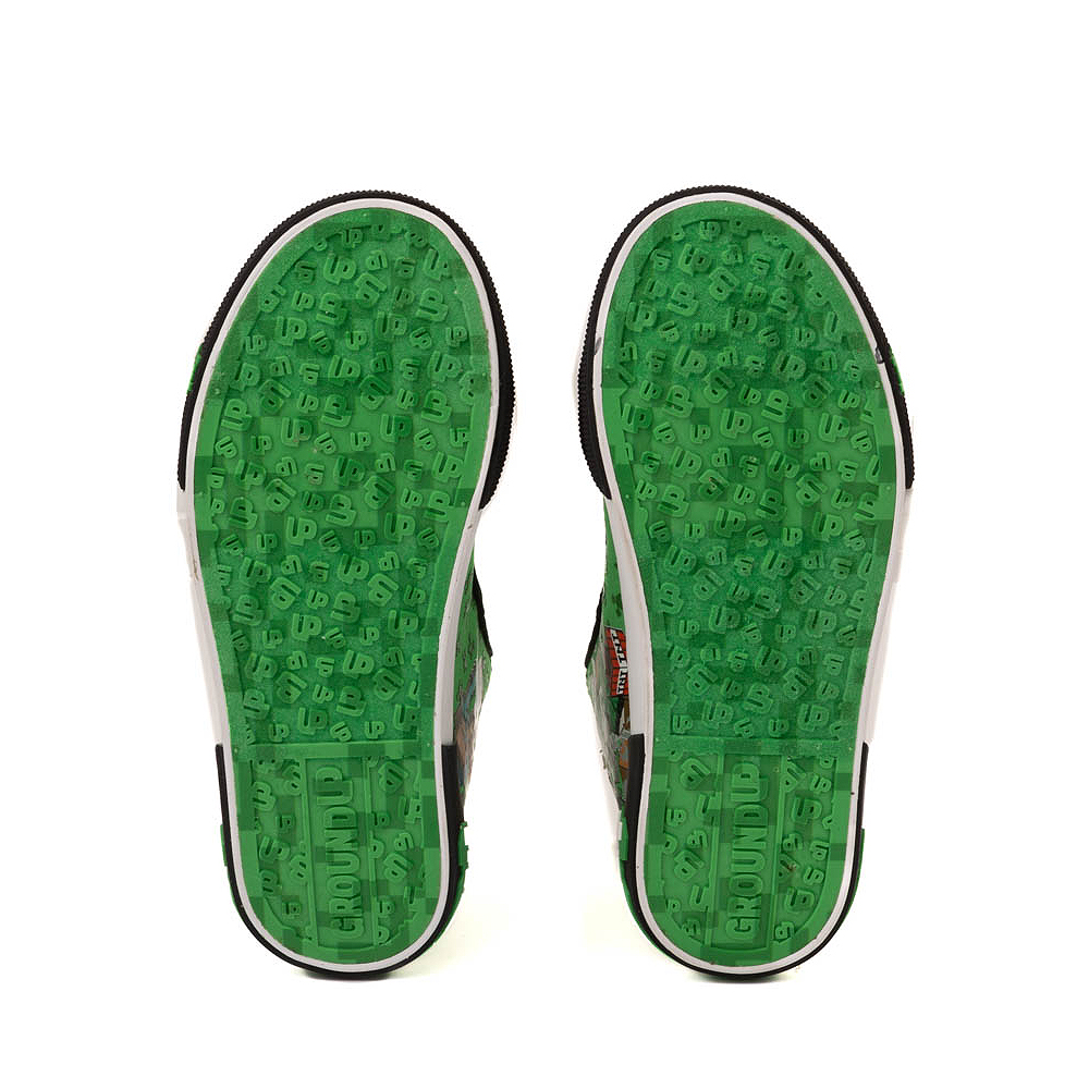 Ground Up Minecraft Creeper Hi Sneaker - Little Kid / Big Kid - Green ...