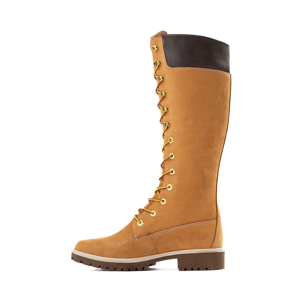 Womens Timberland 14" Premium Waterproof Boot - Wheat | Journeys