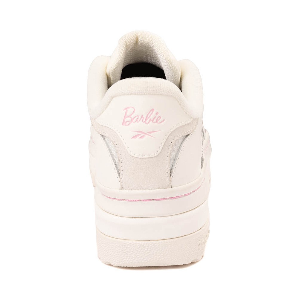 Womens Reebok x Barbie™ Club C Extra Athletic Shoe - Chalk / Pink ...