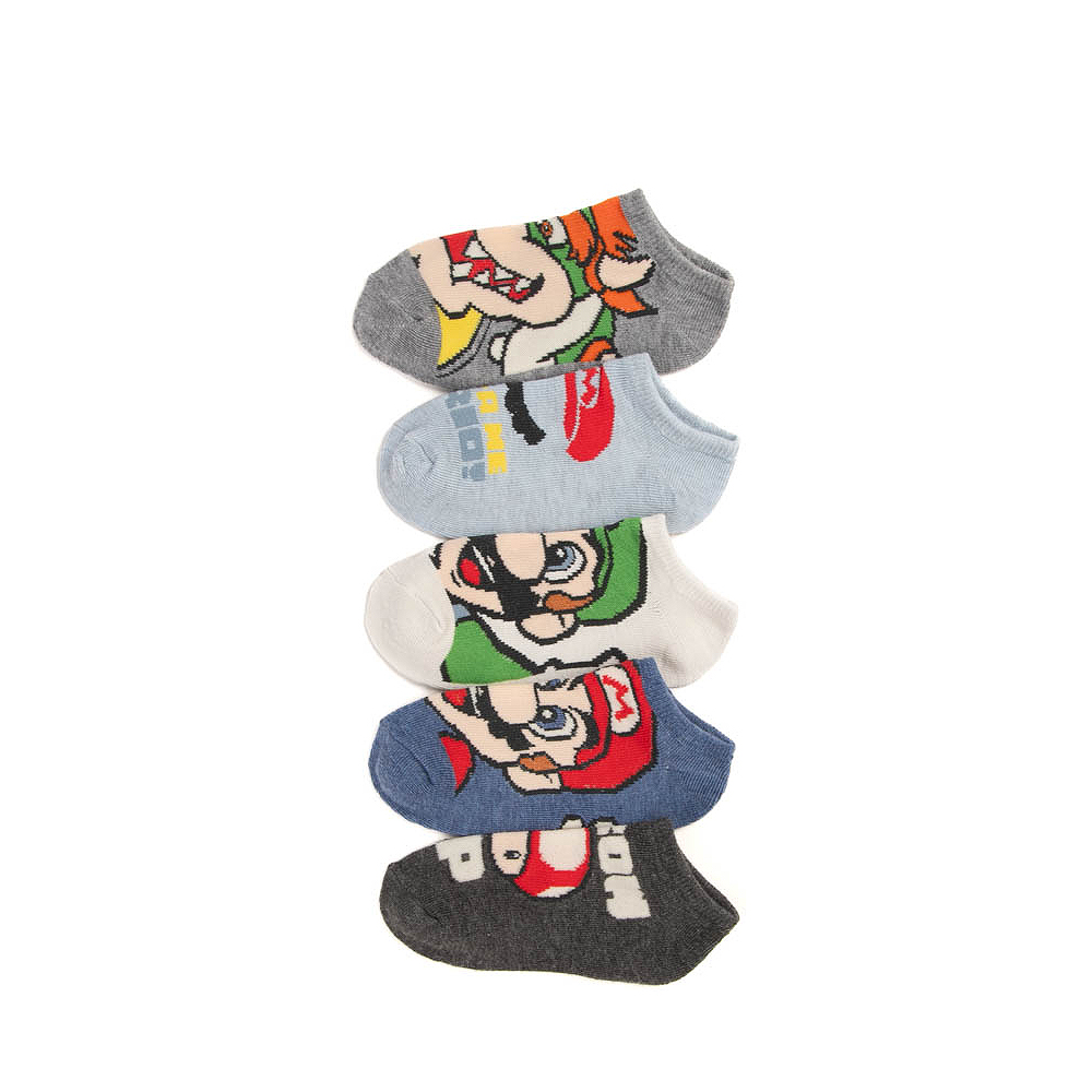 Super Mario Bros. Low Socks 5 Pack - Little Kid - Multicolor | Journeys