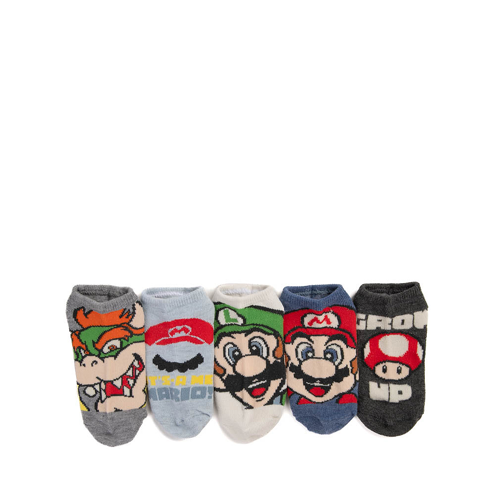 Super Mario Bros. Low Socks 5 Pack - Little Kid - Multicolor | Journeys