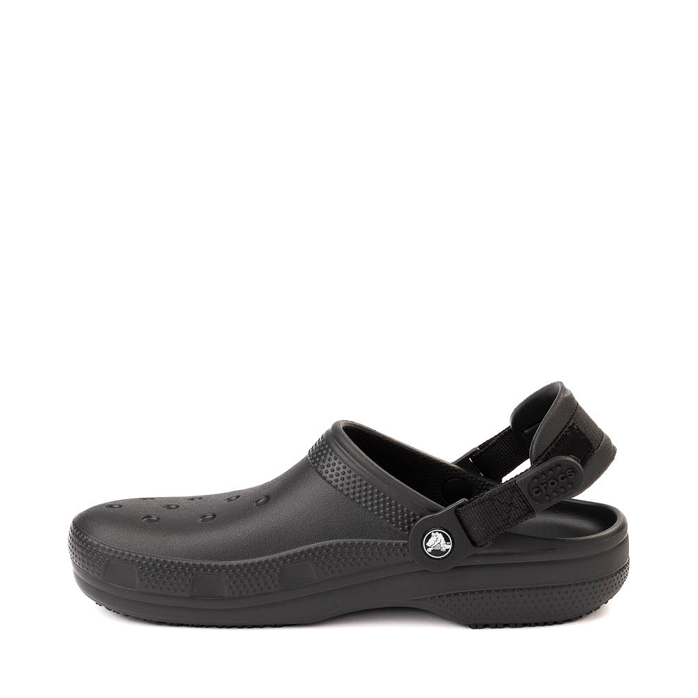 Crocs Classic Slip-Resistant Work Clog - Black | Journeys