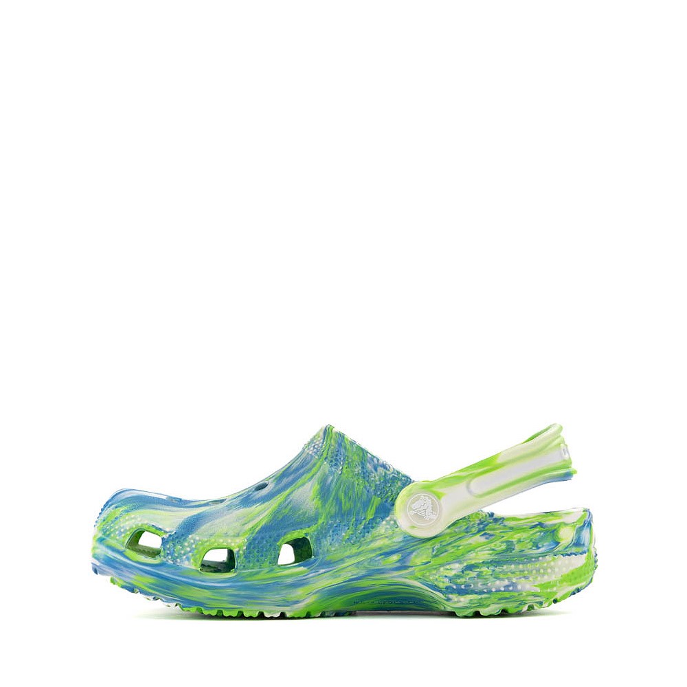 Crocs Classic Glow-In-The-Dark Marbled Clog - Little Kid / Big Kid ...