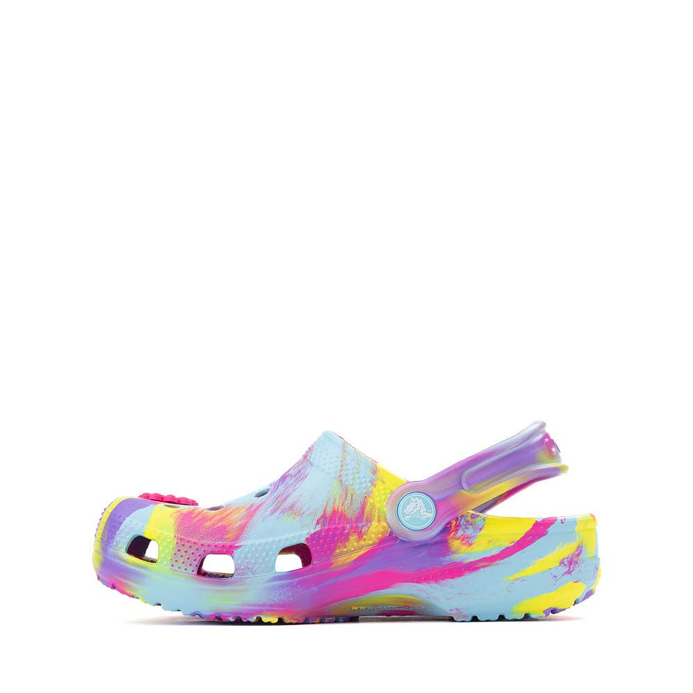 Crocs Classic Flower Power Clog - Little Kid / Big Kid - Arctic ...