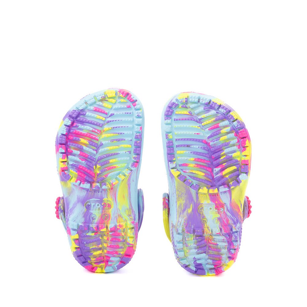Crocs Classic Flower Power Clog - Baby / Toddler - Arctic / Multicolor ...