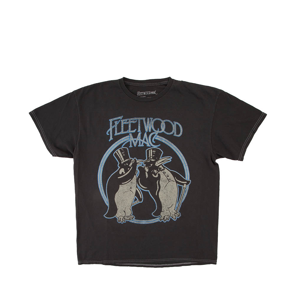 Fleetwood Mac Penguin Tee - Charcoal | Journeys Fleetwood Mac Penguin Tee - Charcoal | Journeys