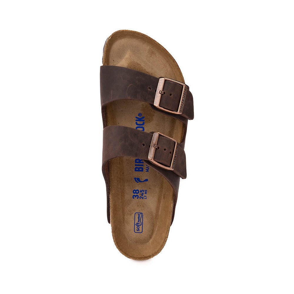 Womens Birkenstock Arizona Soft Footbed Slide Sandal - Habana | Journeys