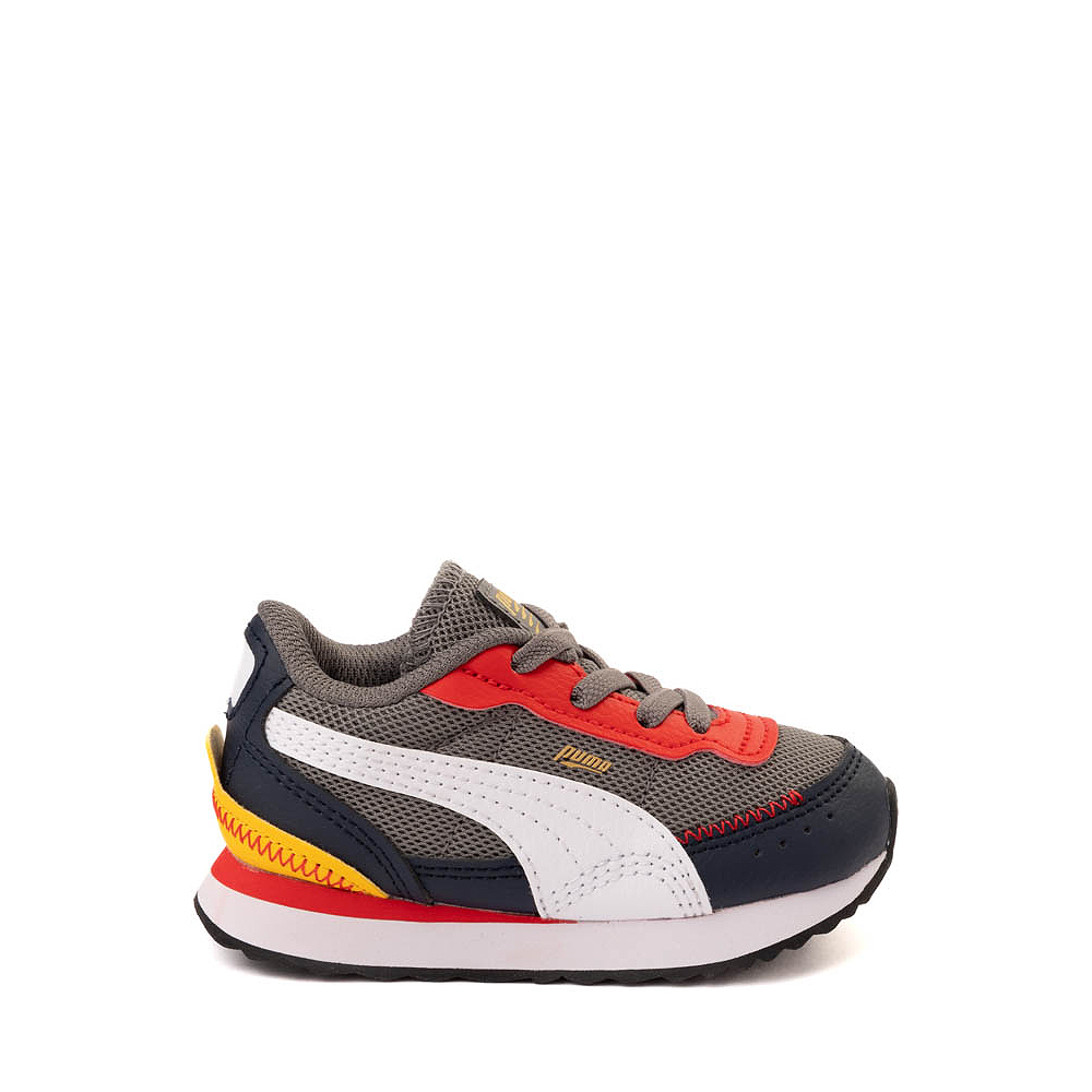 PUMA Road Rider Athletic Shoe - Baby / Toddler - Cast Iron | Journeys Kidz
