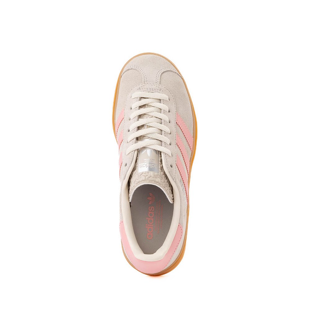 adidas Gazelle Bold Athletic Shoe - Big Kid - Alumina / Pink | Journeys