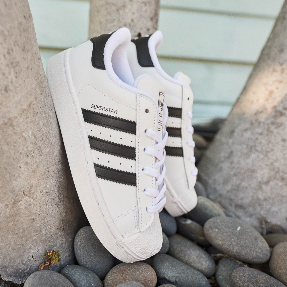 adidas Superstar II Athletic Shoe - Big Kid - Cloud White / Core Black ...