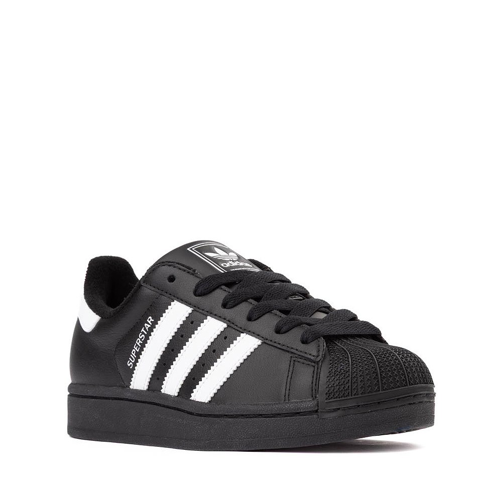 adidas Superstar II Athletic Shoe - Big Kid - Core Black / Cloud White ...