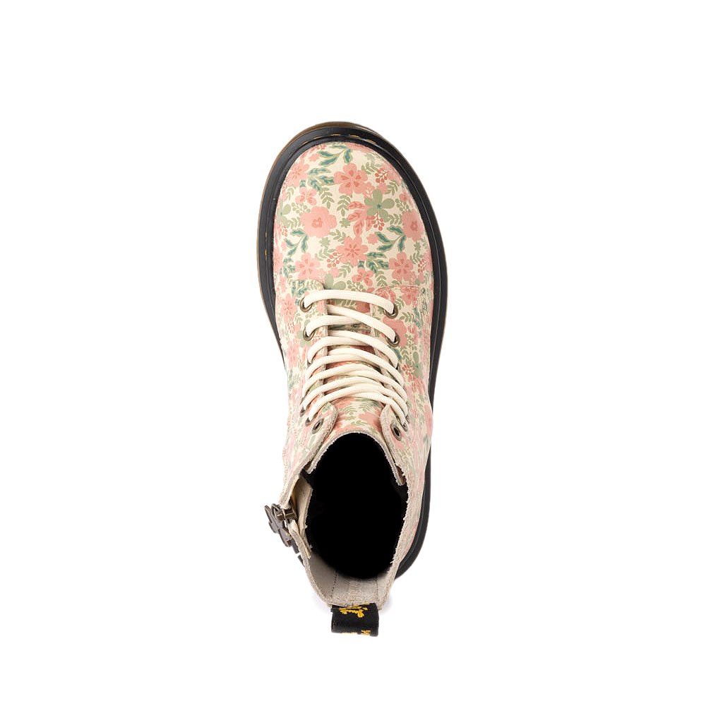 Dr. Martens 1460 8-Eye Pop Floral Boot - Little Kid / Big Kid - Pink ...
