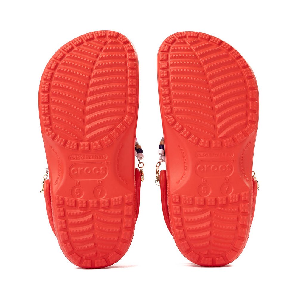 Crocs Classic Friendship Bracelet Clog - Red | Journeys