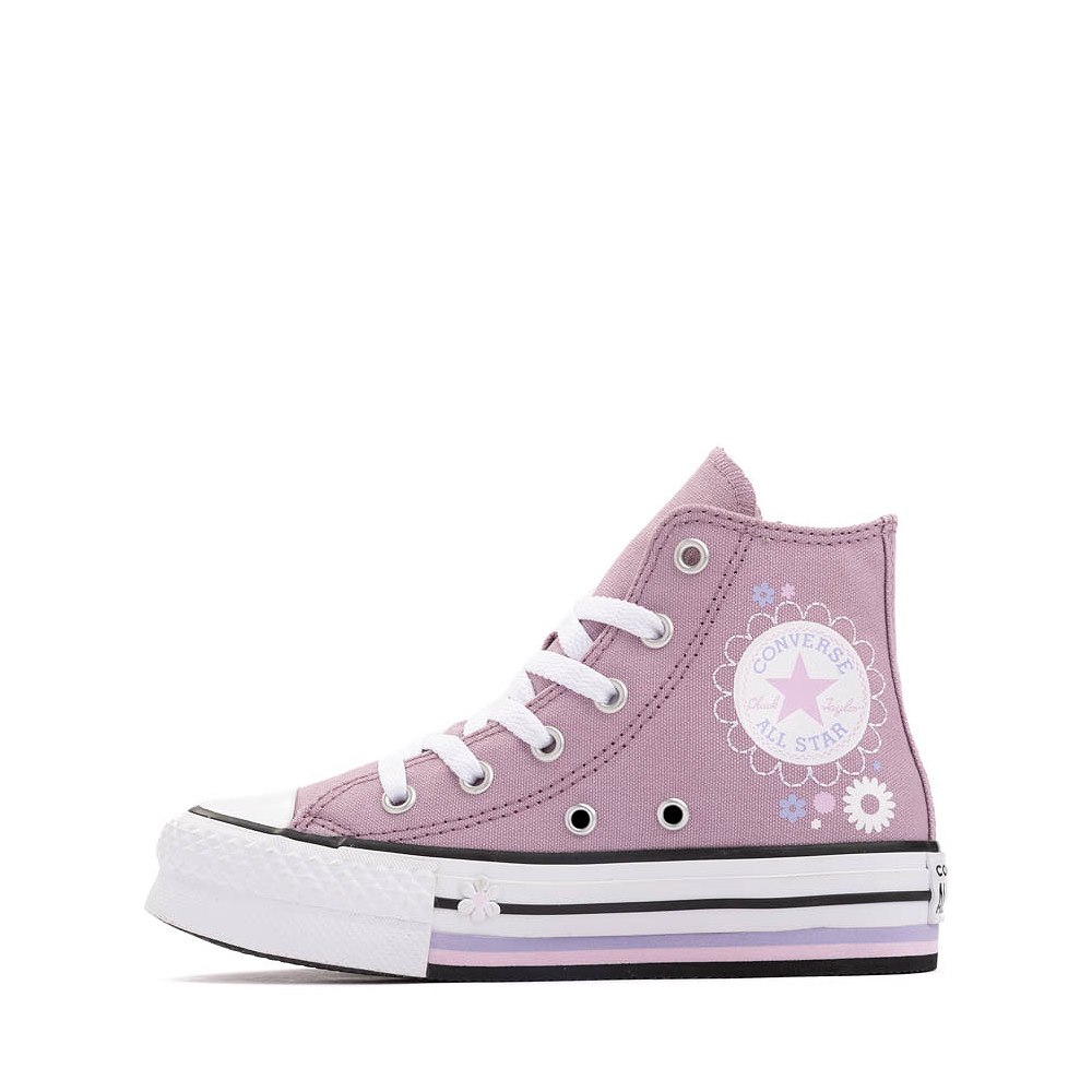 Converse Chuck Taylor All Star Lift Flower High-Top Sneaker - Little ...