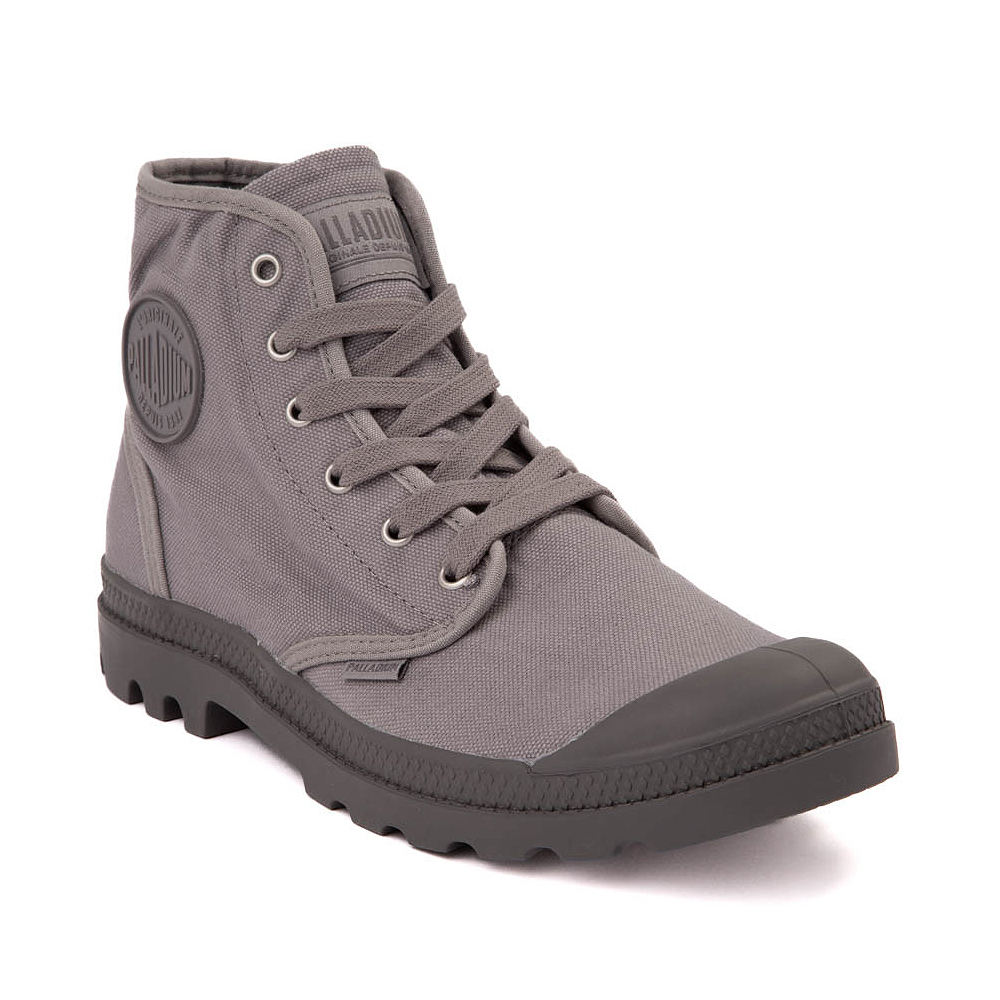 Mens Palladium Pampa Hi Boot - Gray Flannel | Journeys