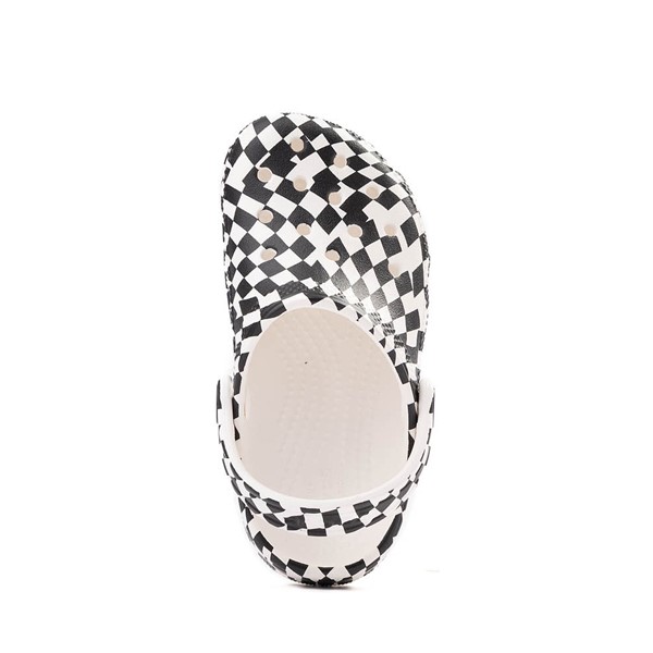 Crocs Classic Warped Checker Clog - Little Kid / Big Kid - White ...