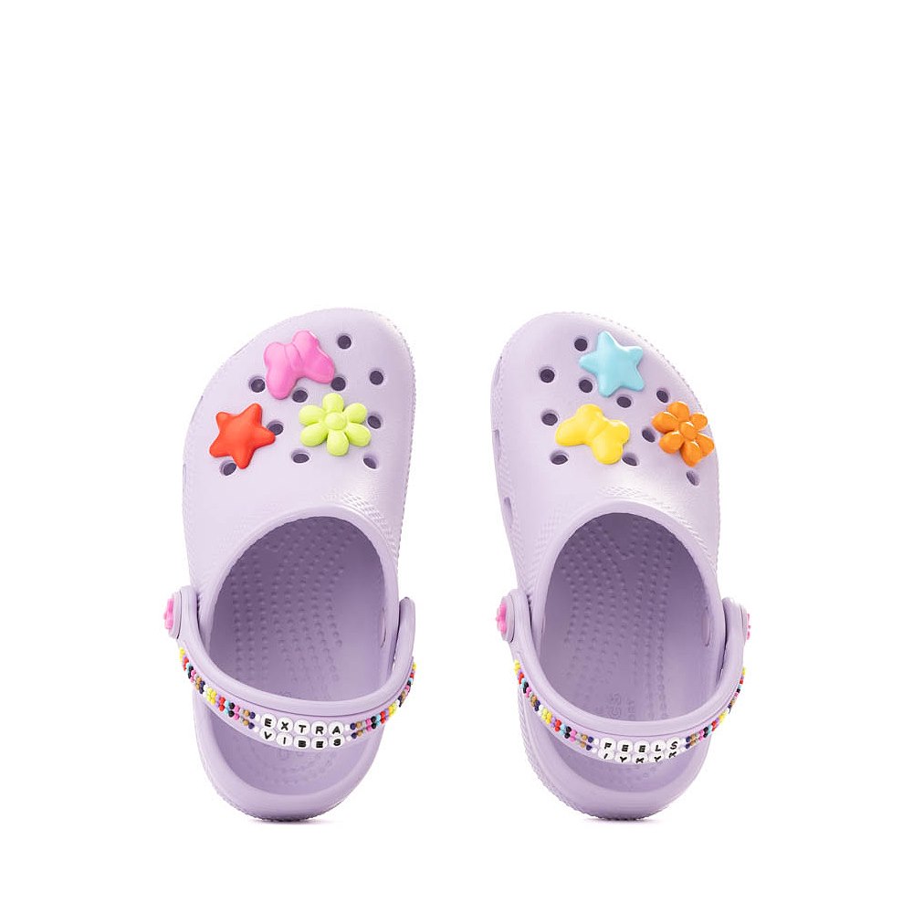 Crocs Classic Friendship Bracelet Clog - Baby / Toddler - Lavender ...