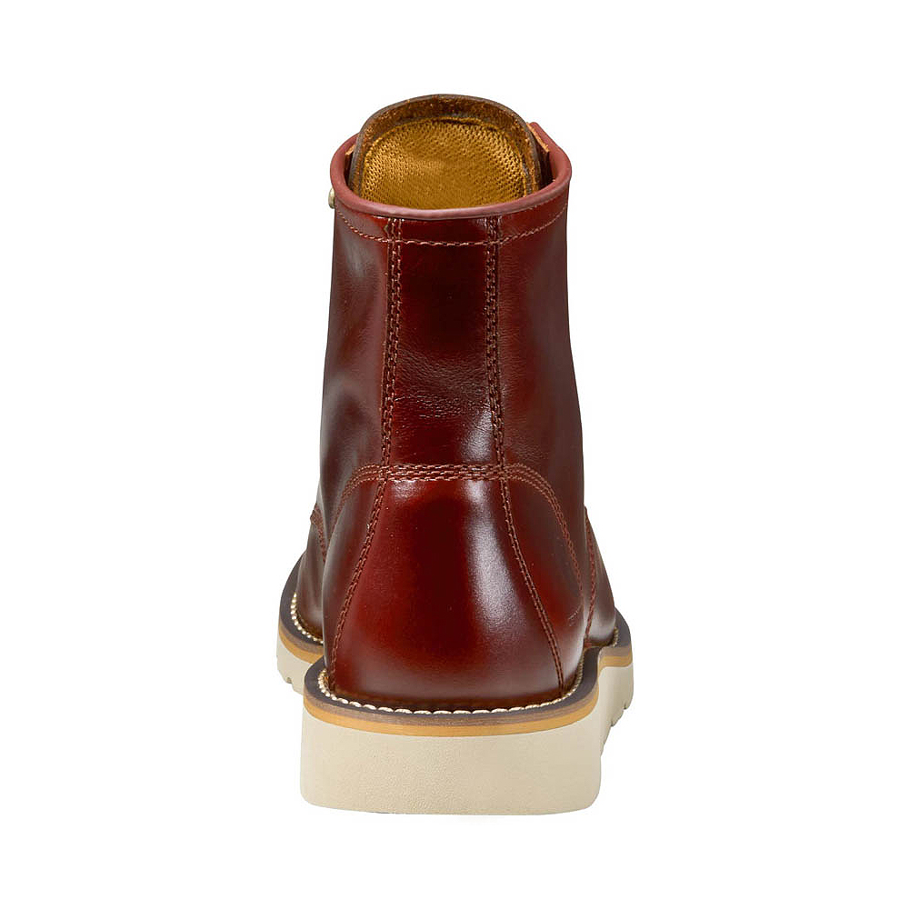 Mens Carhartt® 6" Moc-Toe Wedge Boot - Redwood | Journeys