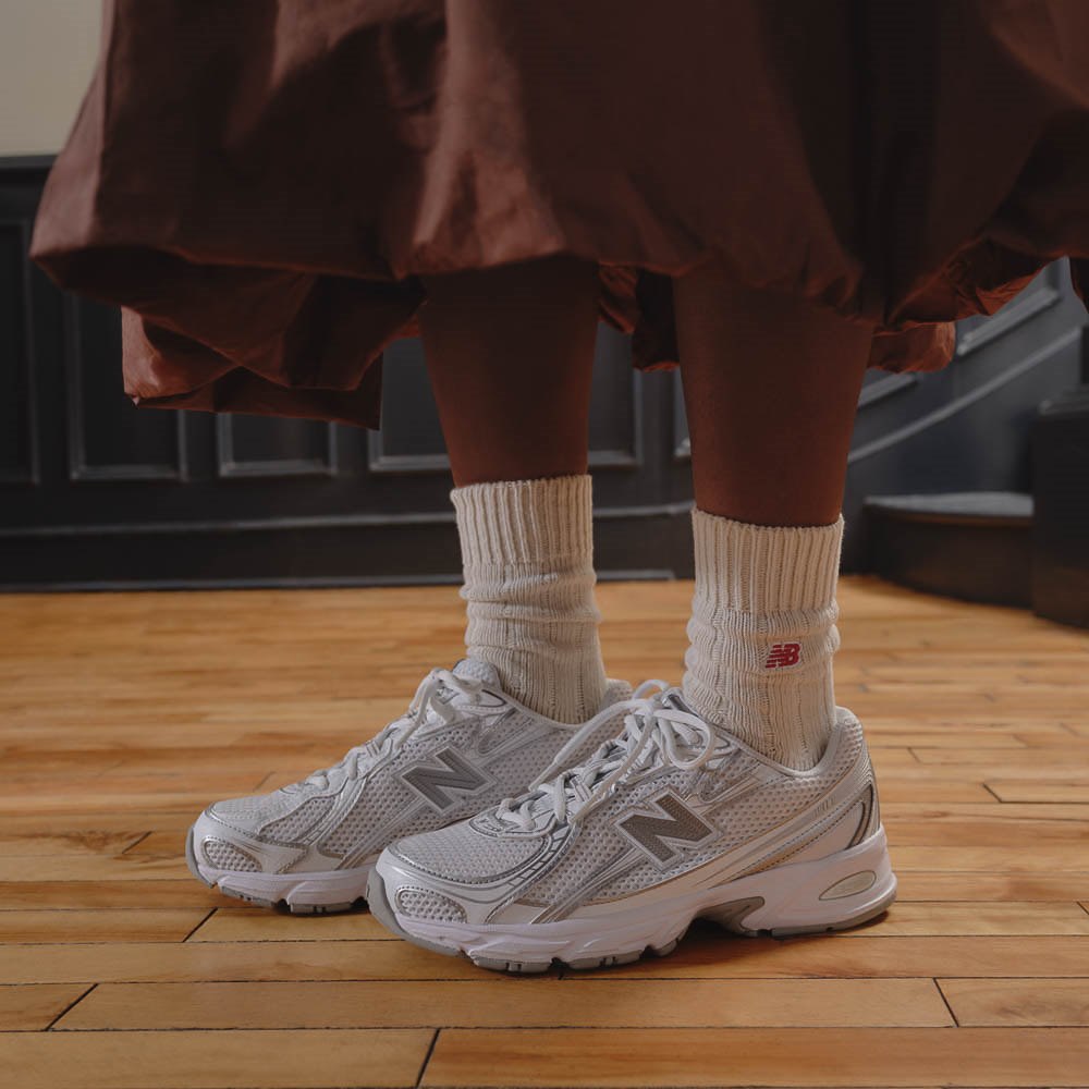 New Balance 740 Athletic Shoe - White / Shadow Grey / Silver Metallic ...