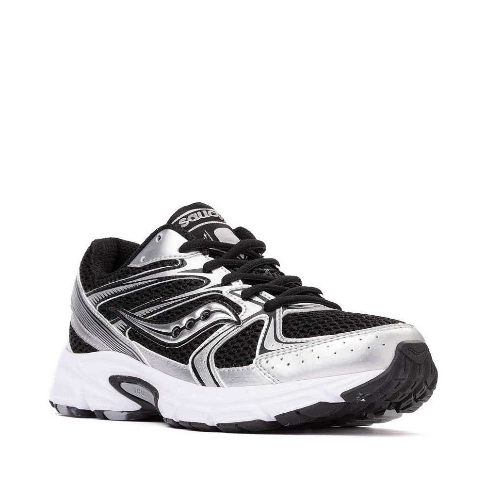 Saucony Ride Millennium Athletic Shoe - Black / Silver | Journeys