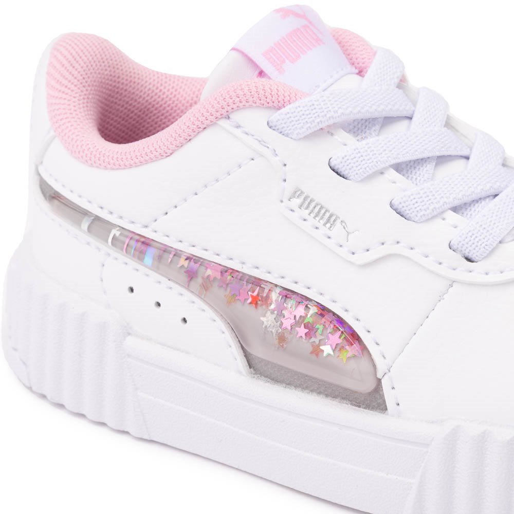 PUMA Carina 3.0 Jelly Stars Athletic Shoe - Baby / Toddler - White ...