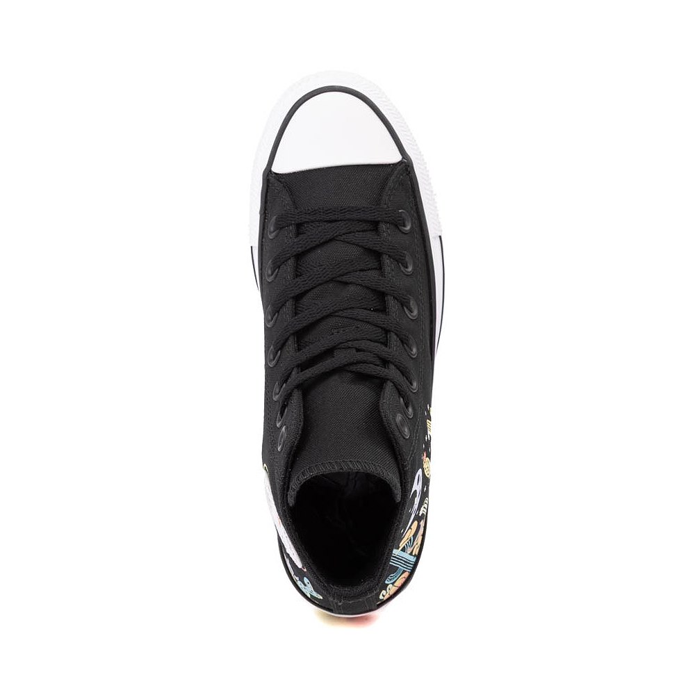 Converse Chuck Taylor All Star Neon Western High-Top Sneaker - Black ...