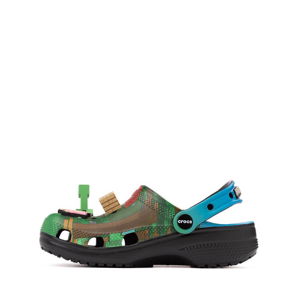 Minecraft x Crocs Classic Clog - Little Kid / Big Kid - Green ...