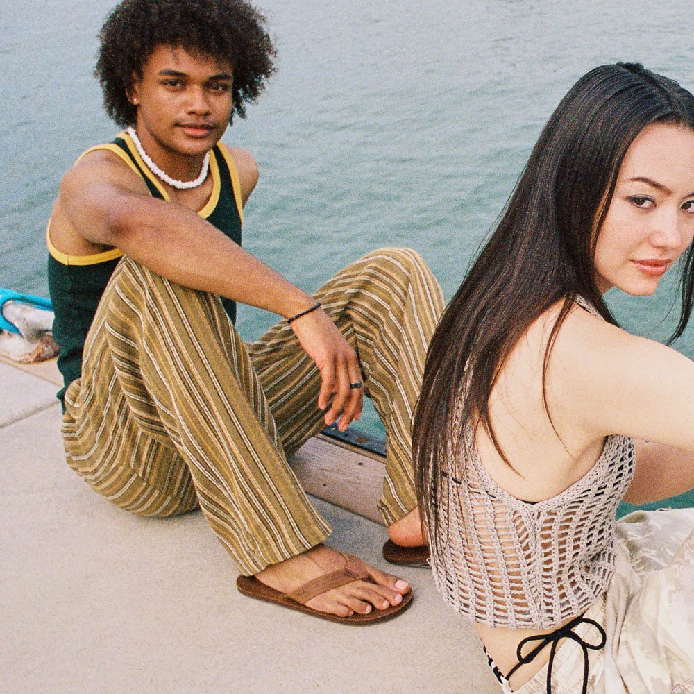 Mens Reef Draftsmen Sandal - Bronze Brown | Journeys