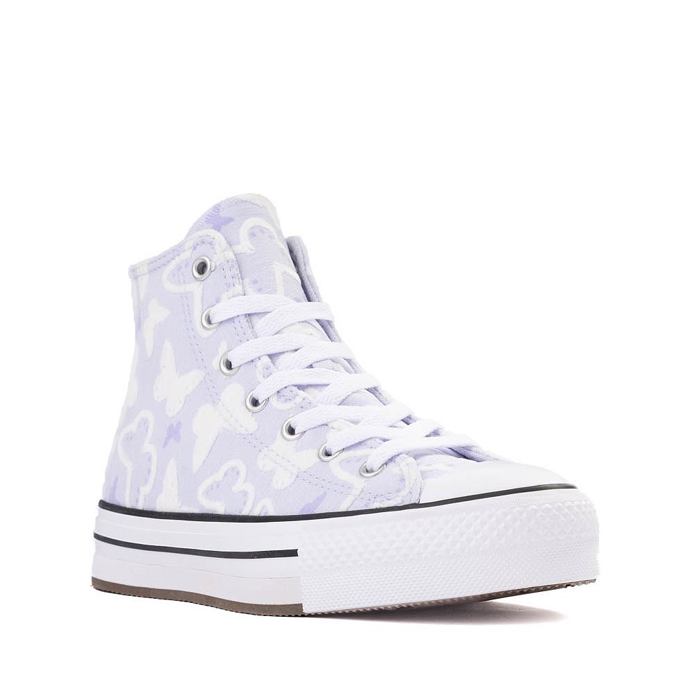 Converse Chuck Taylor All Star Lift High-Top Flocked Butterflies ...