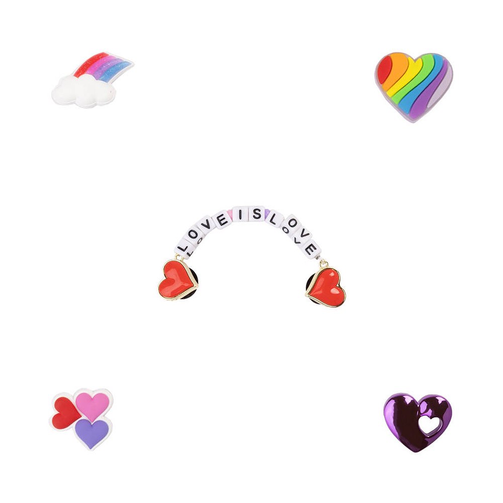 Crocs Jibbitz™ Love Shoe Charms 5 Pack - Multicolor | Journeys