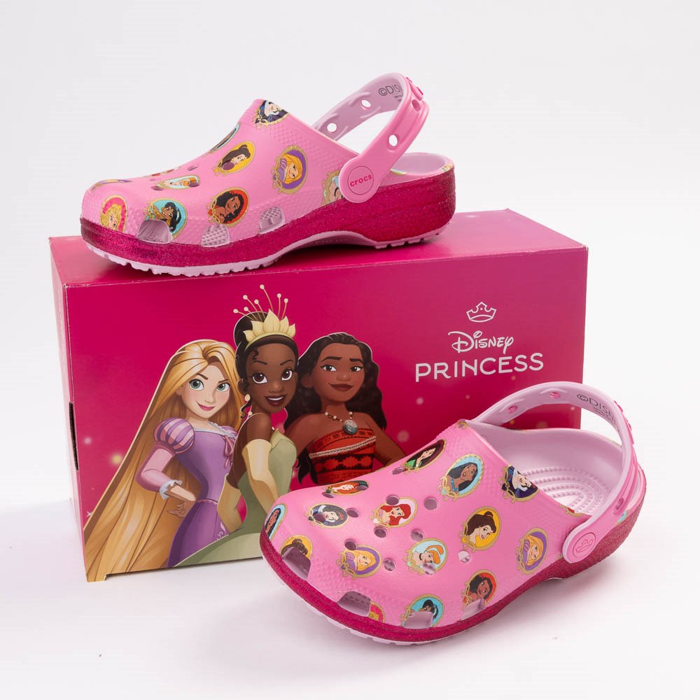 Disney Crocs Princess Clog - Little Kid / Big Kid - Pink | Journeys