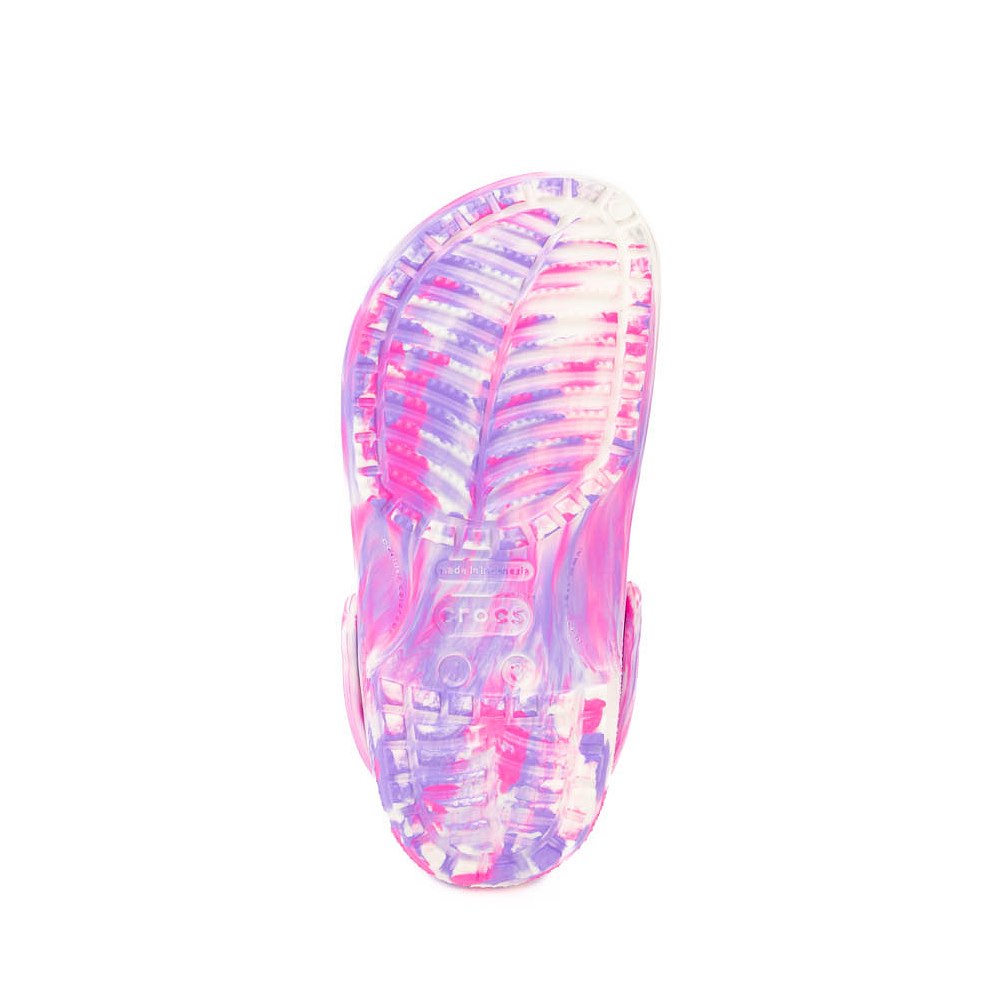 Crocs Classic Glow-In-The-Dark Clog - Little Kid / Big Kid - Marbled ...