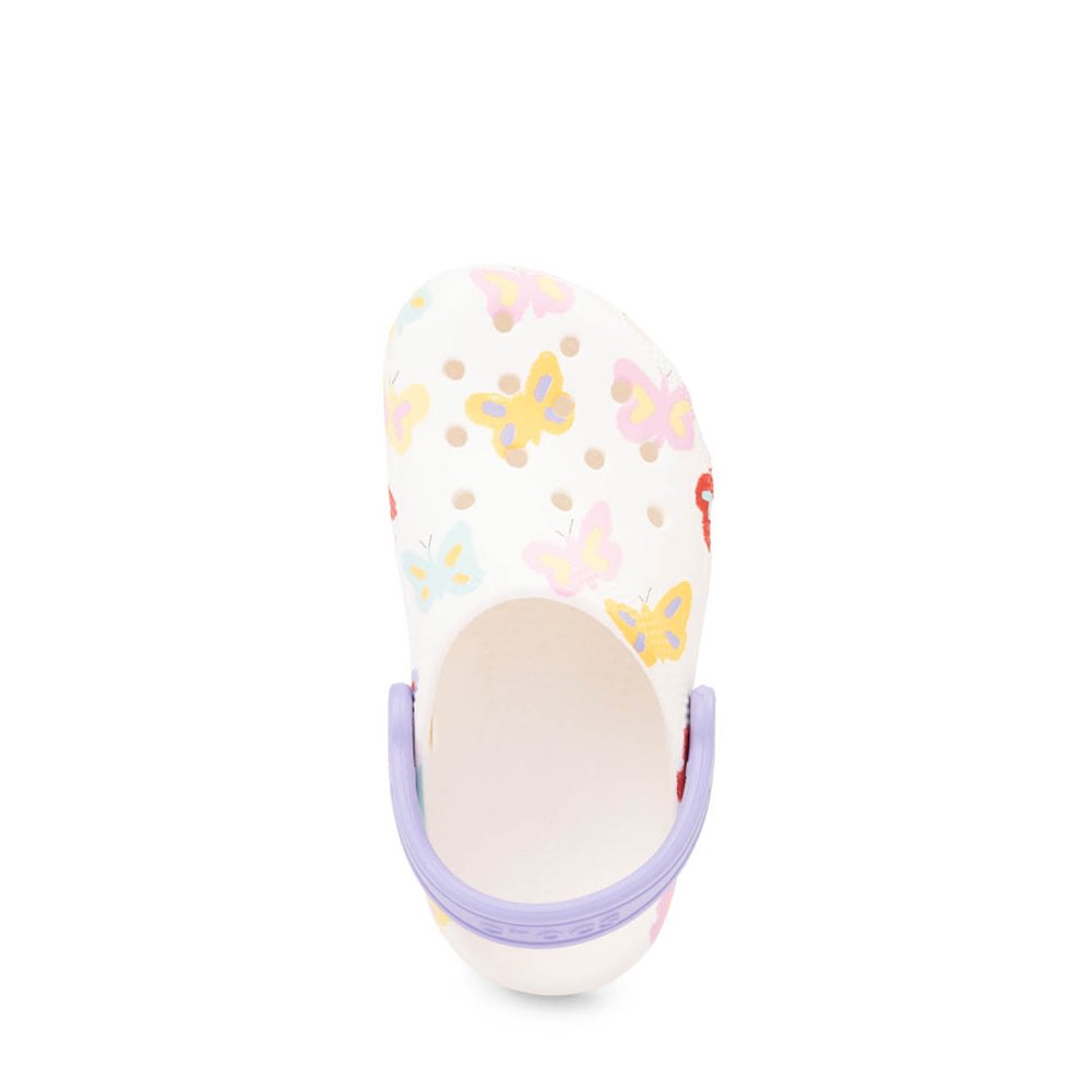 Crocs Classic Butterfly Clog - Baby / Toddler - White | Journeys