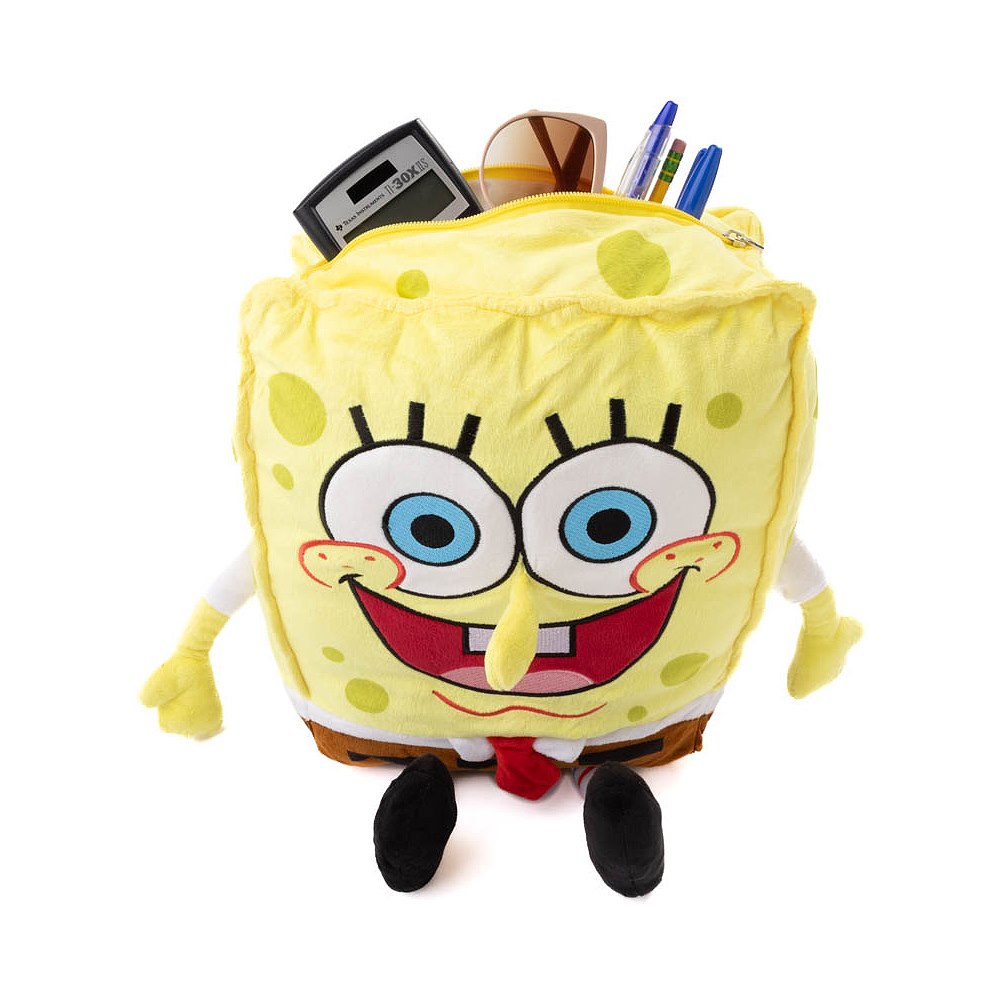SpongeBob SquarePants™ Plush Backpack - Yellow | Journeys