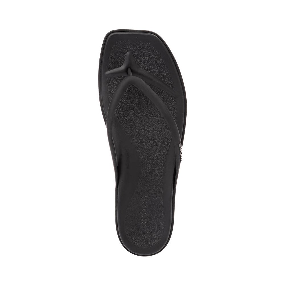 Womens Crocs Miami Flip Flop Sandal - Black | Journeys