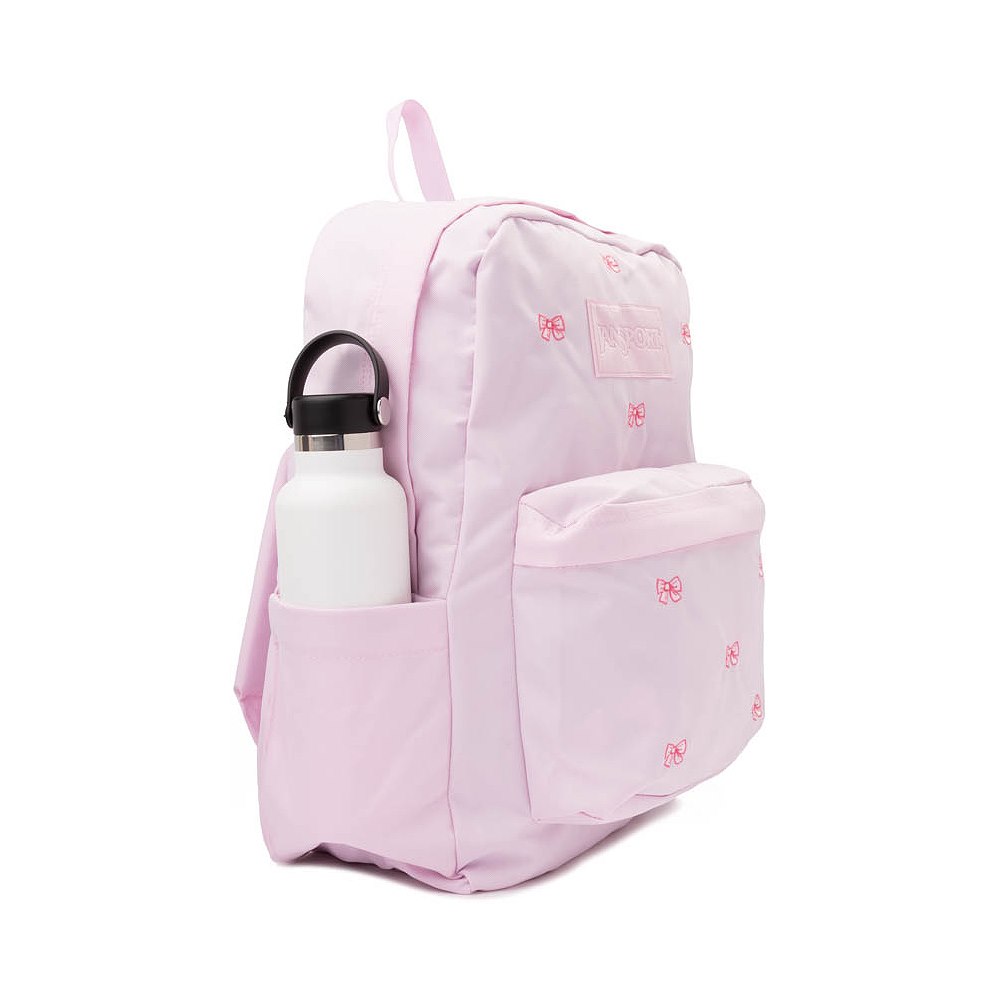 JanSport Superbreak® Plus Backpack - Pink Bows | Journeys