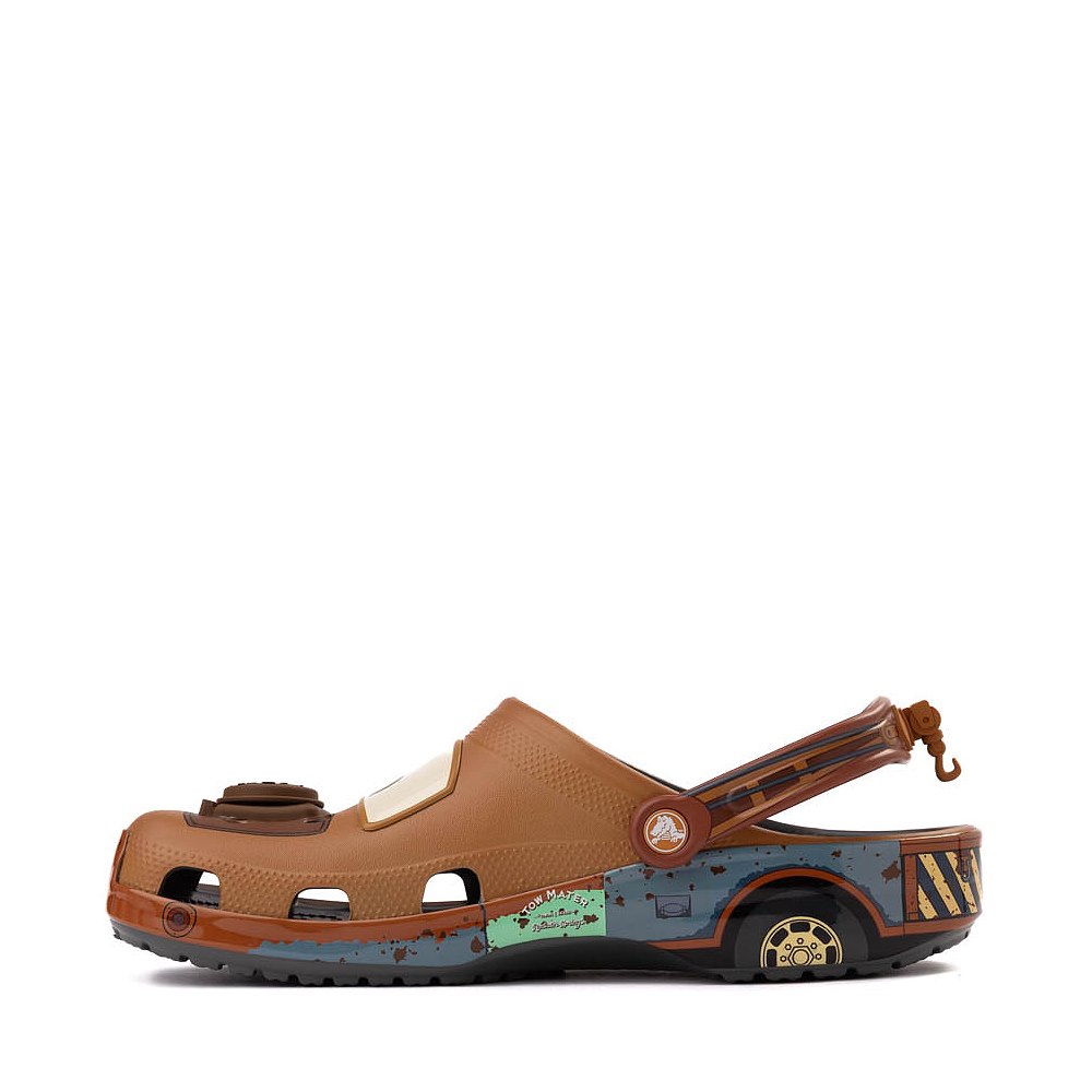 Disney and Pixar Cars Crocs Classic Mater Clog - Brown / Multicolor ...