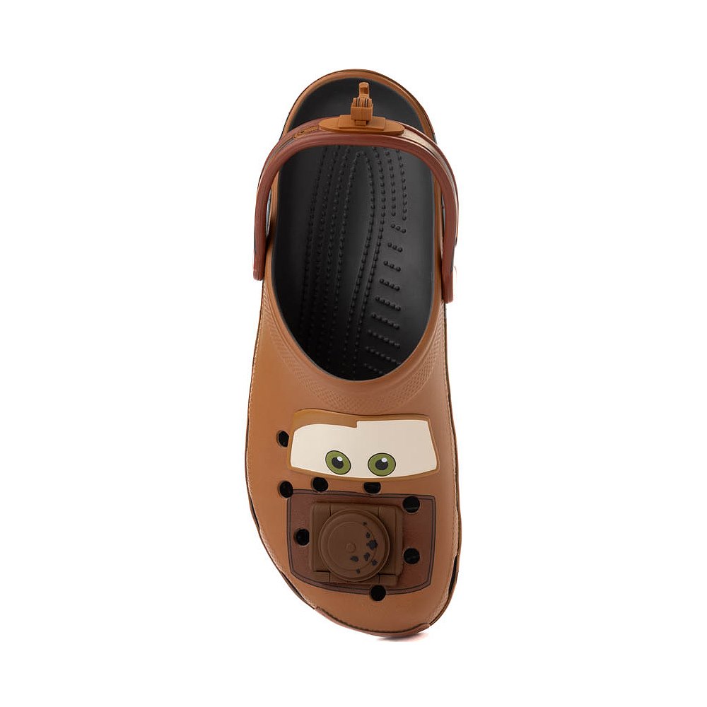 Disney and Pixar Cars Crocs Classic Mater Clog - Brown / Multicolor ...