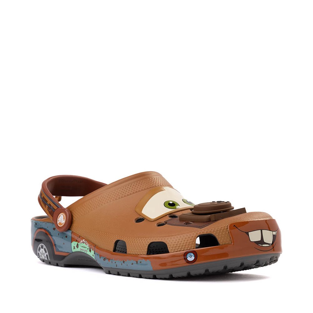 Disney and Pixar Cars Crocs Classic Mater Clog - Brown / Multicolor ...