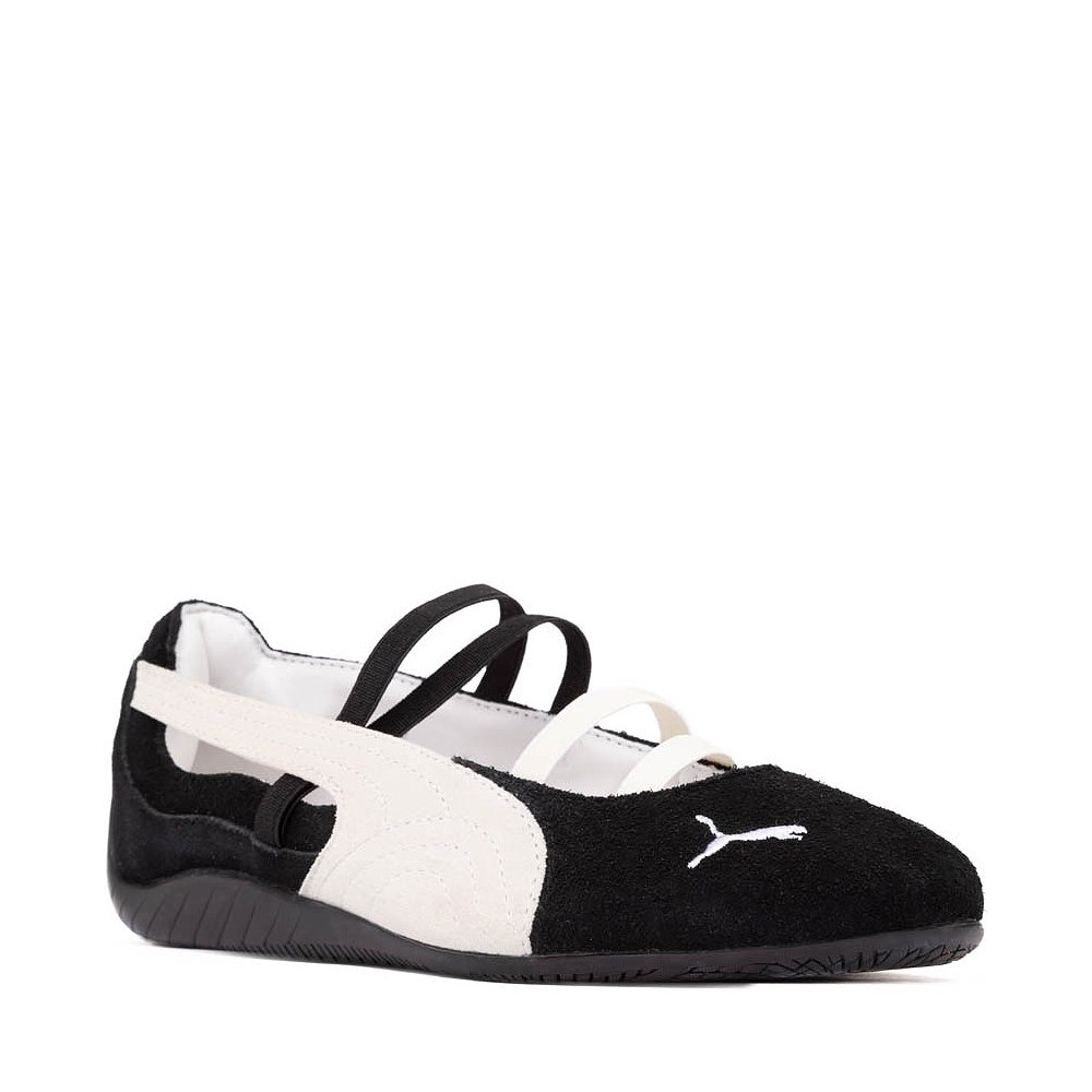 Womens PUMA Speedcat Ballet Shoe - PUMA Black / PUMA White / Warm White ...