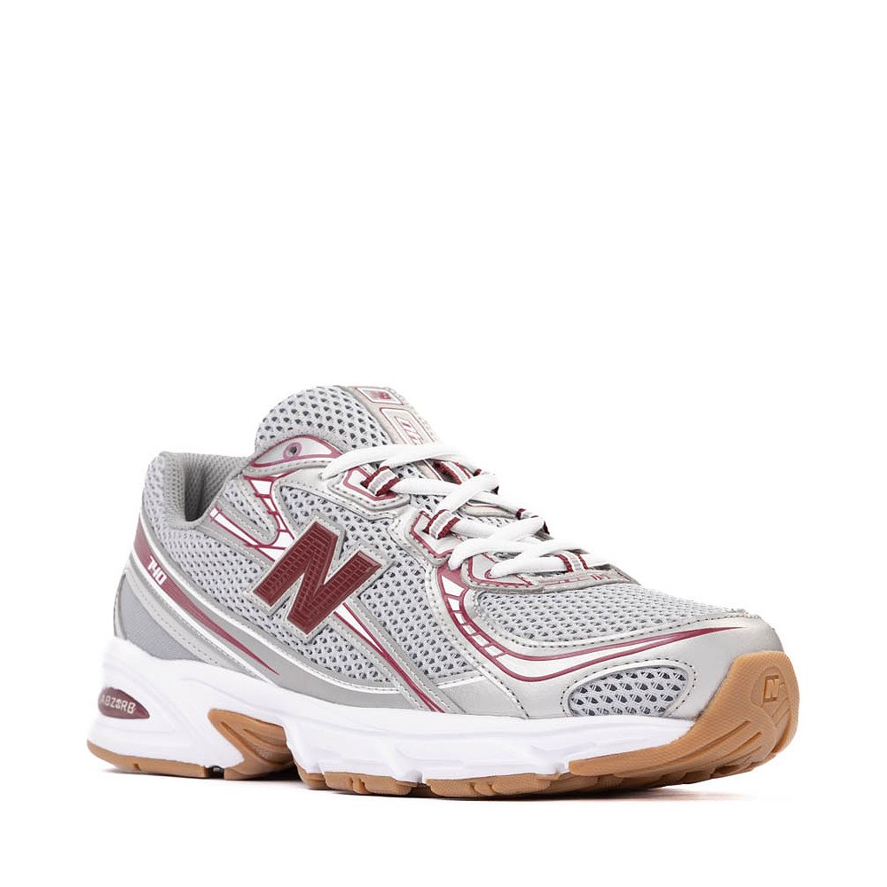 New Balance 740 Athletic Shoe - Monarch Burgundy / Slate Grey | Journeys