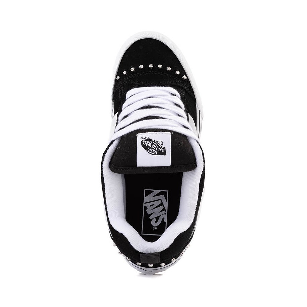 Vans Knu Skool Rhinestone Skate Shoe - Black / White | Journeys