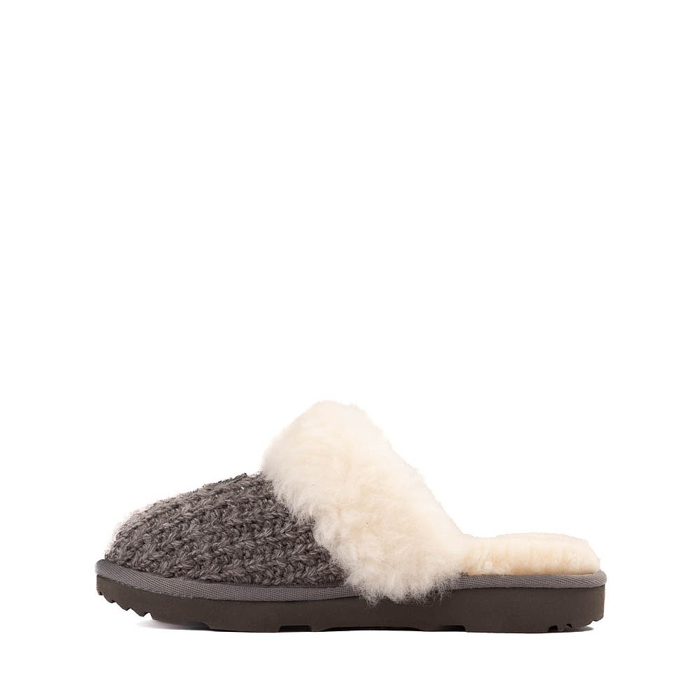 UGG® Cozy II Knit Slipper - Little Kid / Big Kid - Charcoal | Journeys