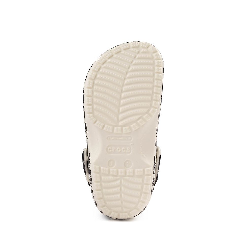 Crocs Classic Glow-In-The-Dark Dino Clog - Little Kid / Big Kid - Black ...