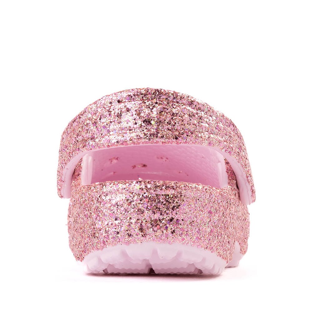Crocs Classic Chunky Glitter Clog - Baby / Toddler - Pink | Journeys