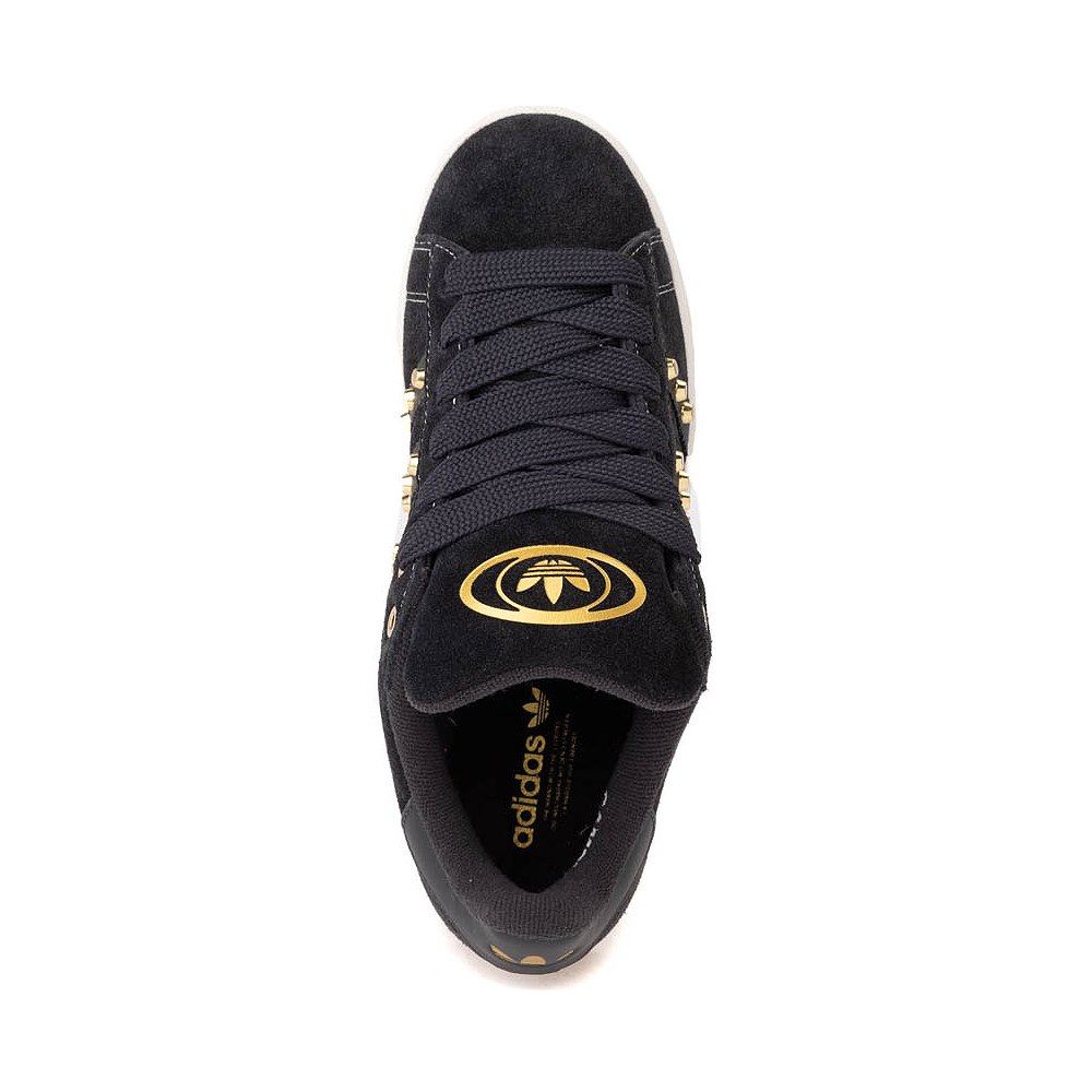 Womens adidas Campus '00s Athletic Shoe - Core Black / Carbon / Gold ...