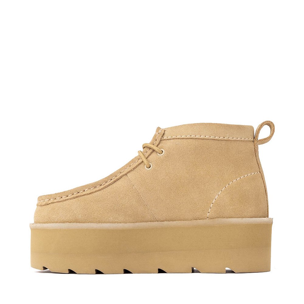 Womens Clarks Meare Elevated Walla Boot - Maple | Journeys