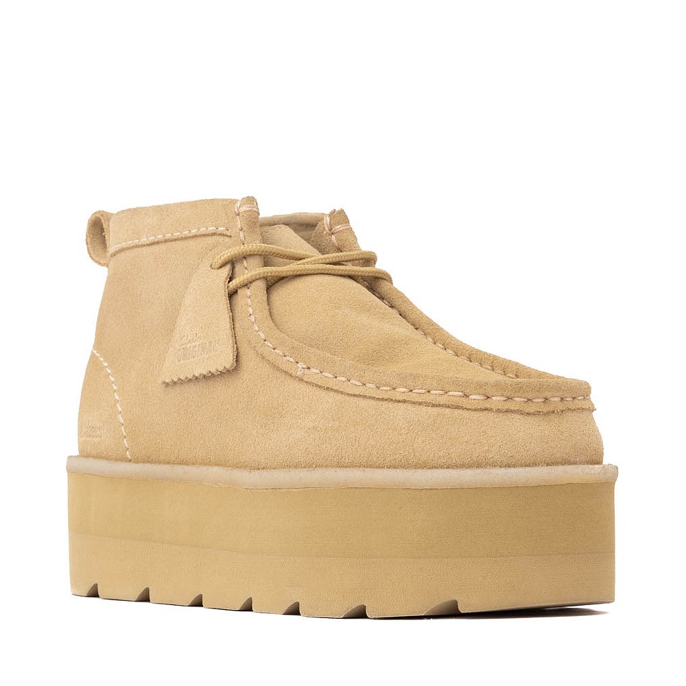 Womens Clarks Meare Elevated Walla Boot - Maple | Journeys